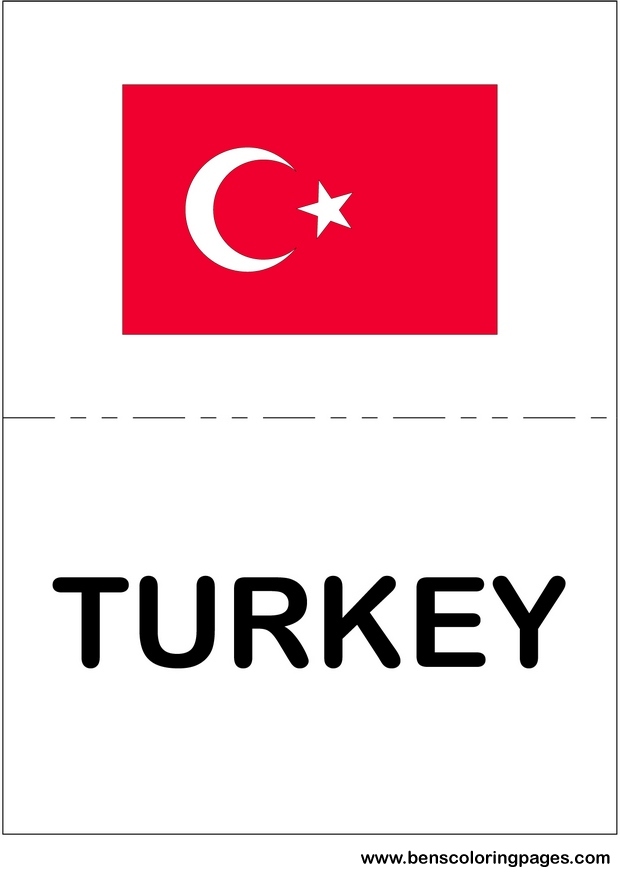 Flags of the world Flashcard for kids